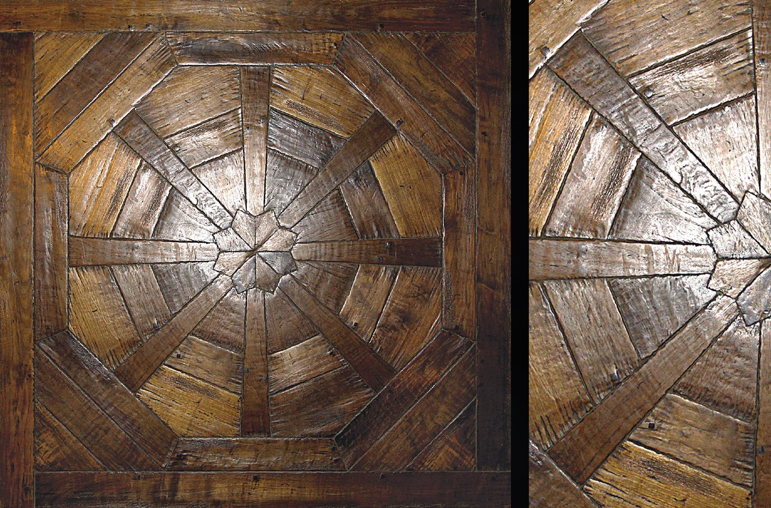 PQ 003 Fontainebleau Pattern Walnut - Archetypal Gallery Wood Floors