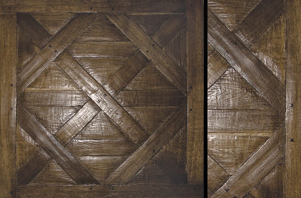 PQ 005 Chartreuse Pattern Oak - Archetypal Gallery Wood Floors